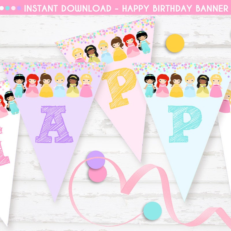 Princess Banners - Etsy