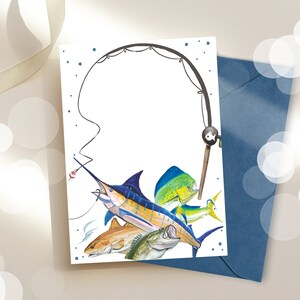 Fishing Birthday Invitation: Editable Fish Party (digital Download) - Etsy