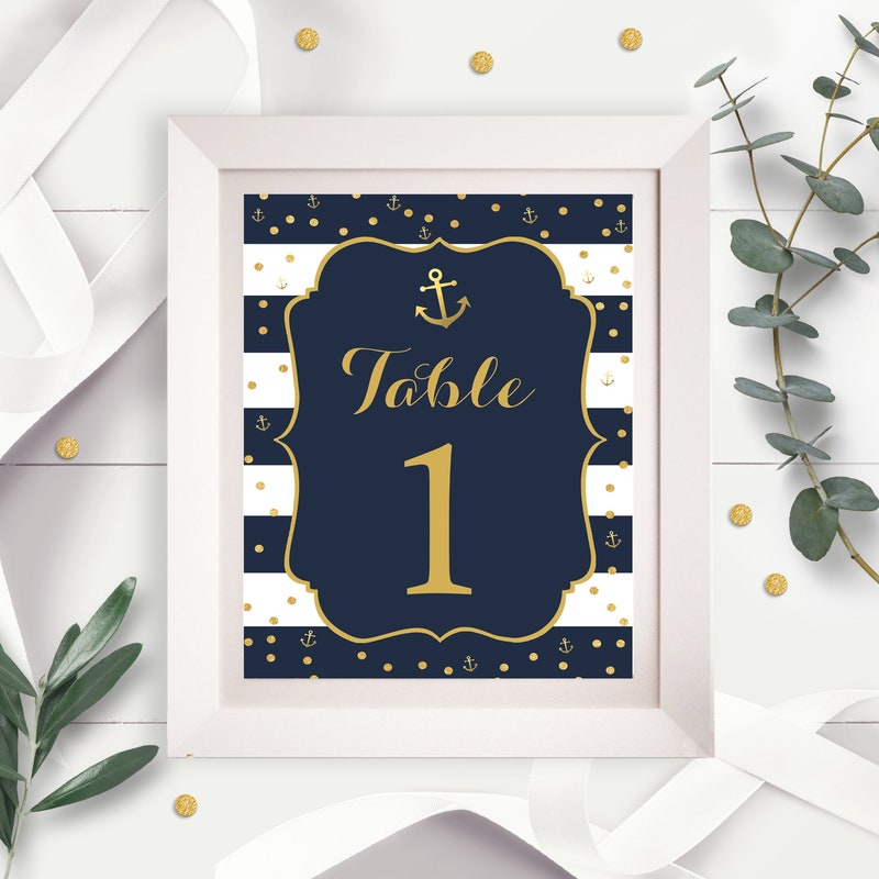 Nautical Table Decor - Etsy