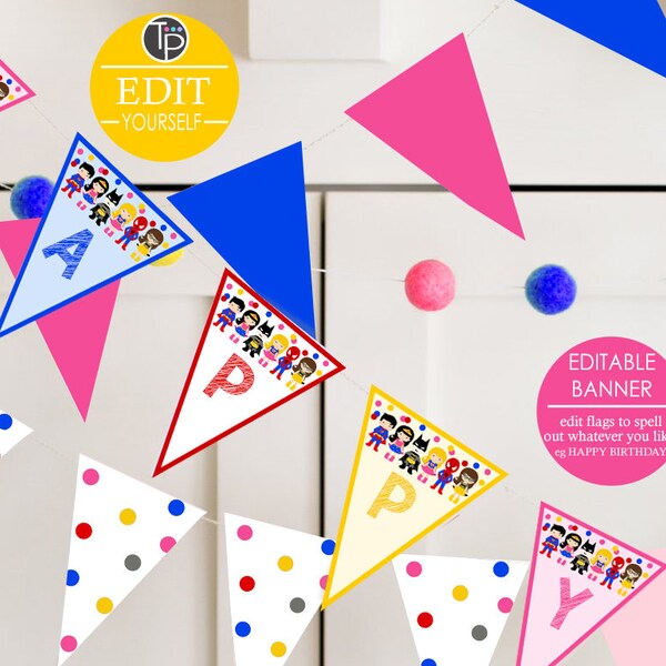 Pink Superhero - Etsy