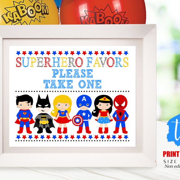 Superhero Sign - Etsy