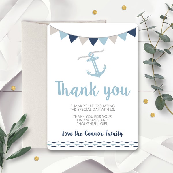 Nautical Thank You - Etsy