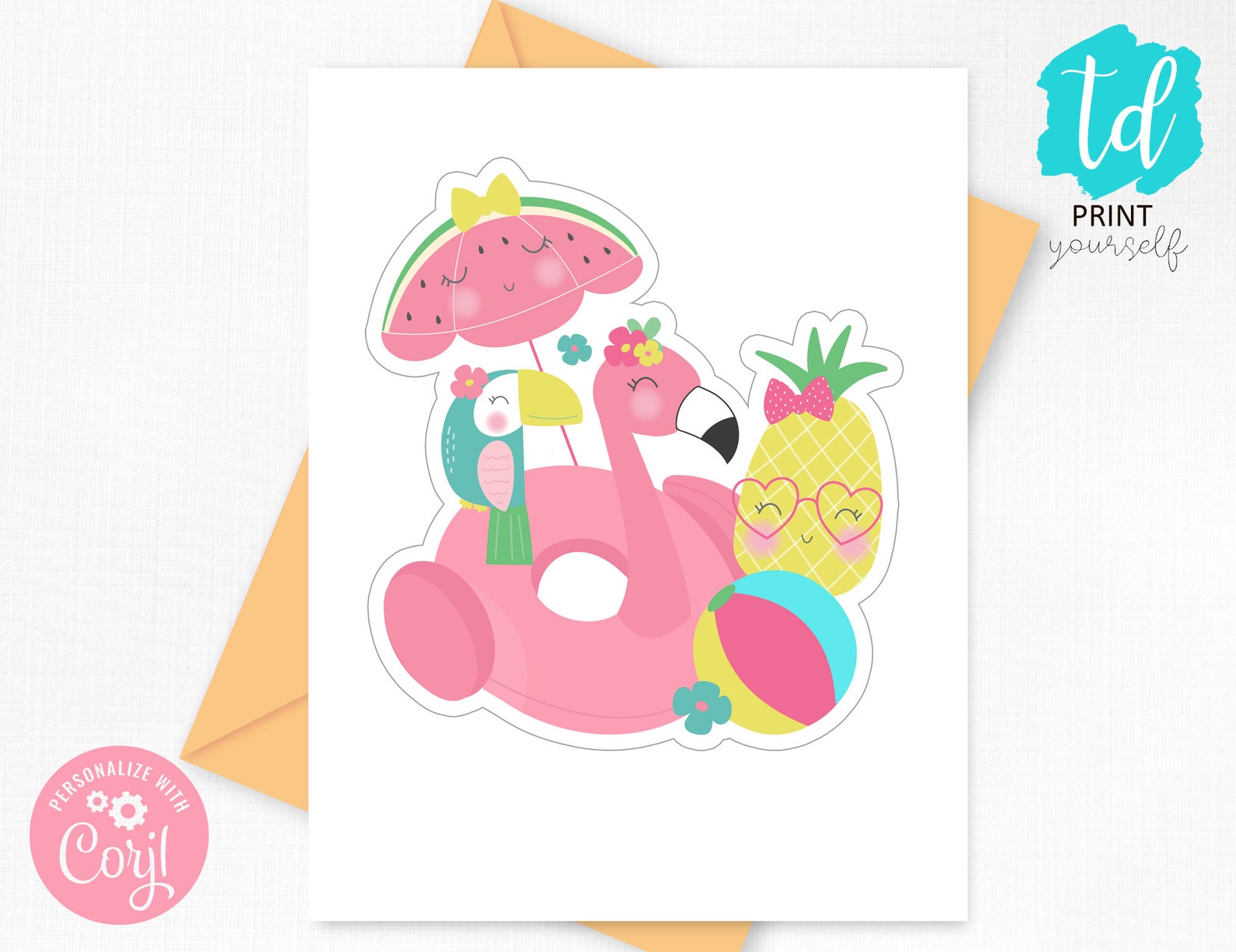 POOL PARTY Cake Topper Instant Download Girl Pool Party Cake - Etsy