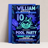 Pool Party Sign up Sheet | Summer Party Sheet | Printable Pool Party up ...
