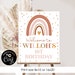 BOHO RAINBOW WELCOME Sign Instant Download Boho Rainbow Sign - Etsy