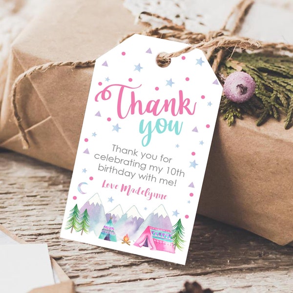 Camping Thank You - Etsy