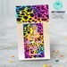 Rainbow CHEETAH FAVOR Tag Editable Cheetah Favor Tags Printable Leopard ...