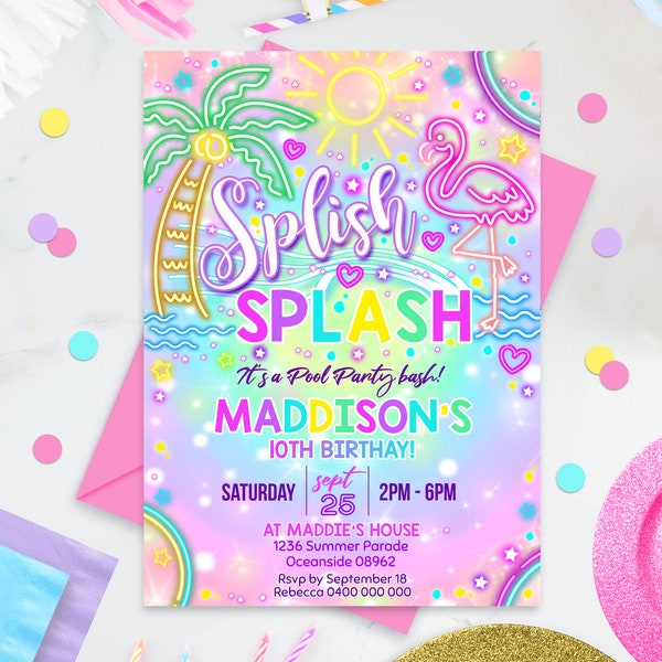 Splish Splash Party - Etsy