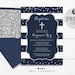 Navy Baptism Invitation Instant Download Boy Baptism Invitation ...