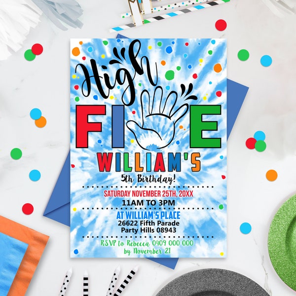 High Five Birthday - Etsy