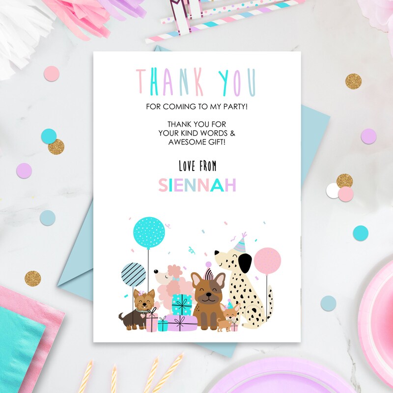 Dog Thank You Note - Etsy