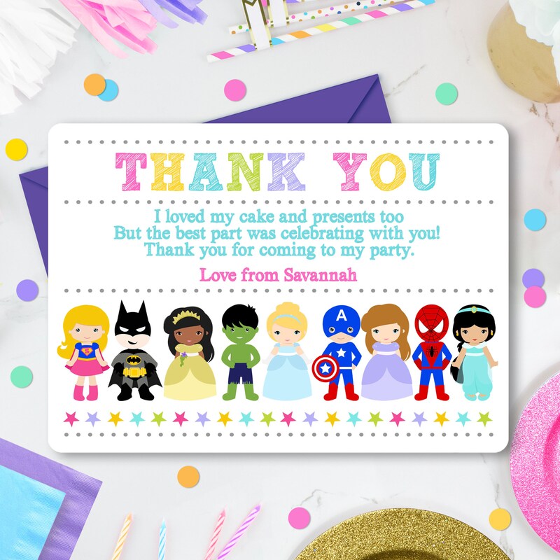 Superhero Cards - Etsy