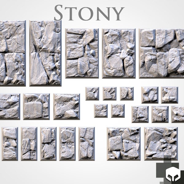 Square Bases Miniature - Etsy