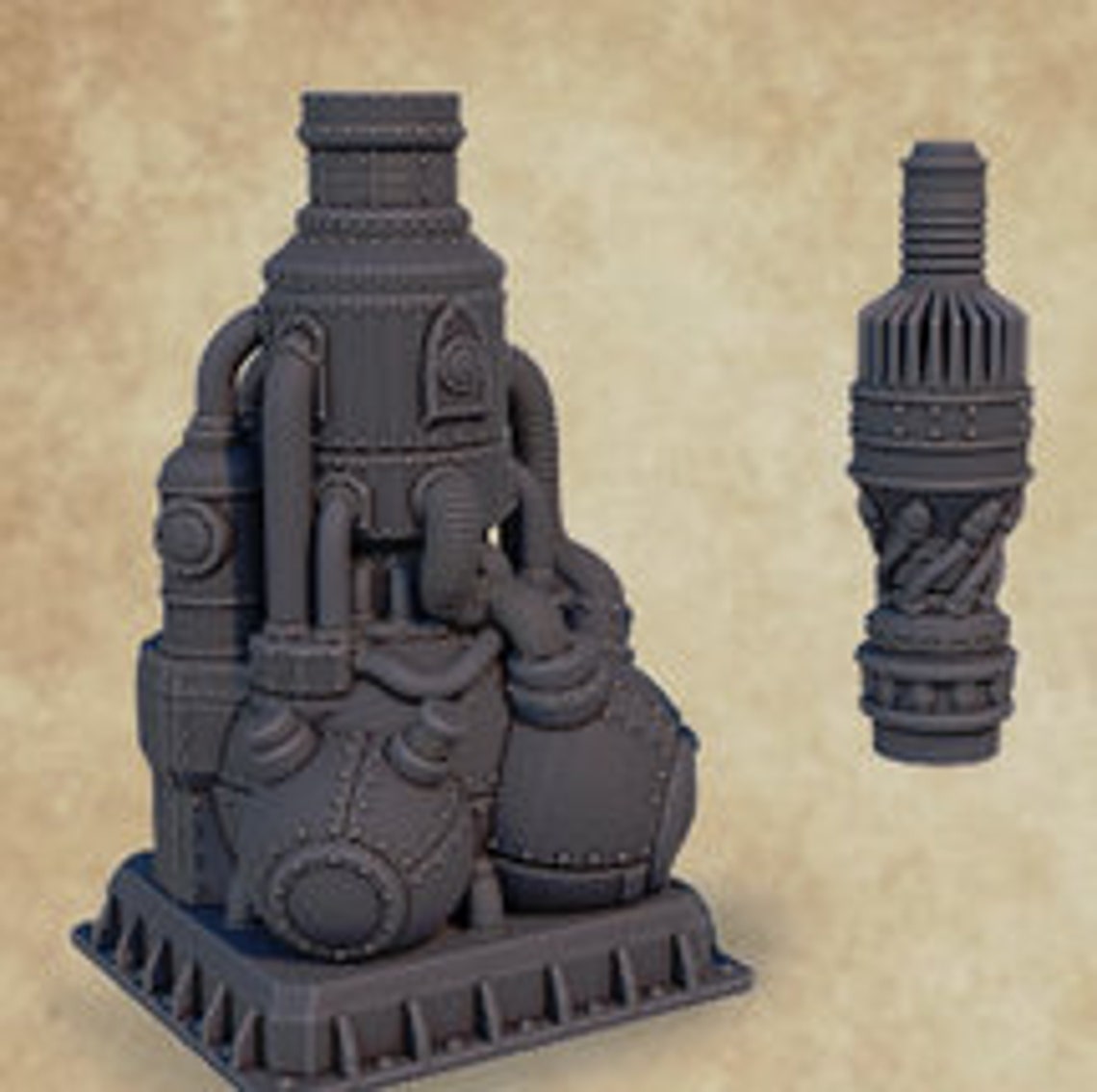 Power Plant Reactor 3d Print Gothic/grimdark Terrain - Etsy