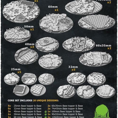 Ruined Gothic Temple Wargames Bases and Toppers Miniature - Etsy