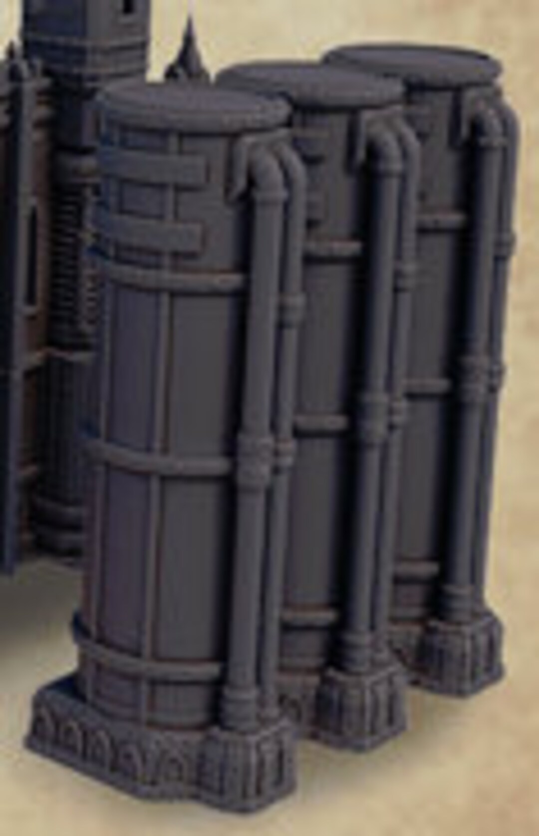 Power Plant Silo - 3d Print - Gothic/grimdark Terrain - Etsy
