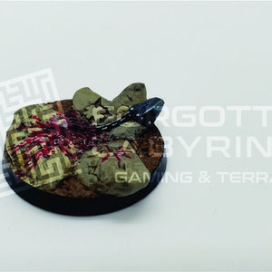 Chaos Hell Themed Bases - Txarli Factory - Resin Bases - Etsy