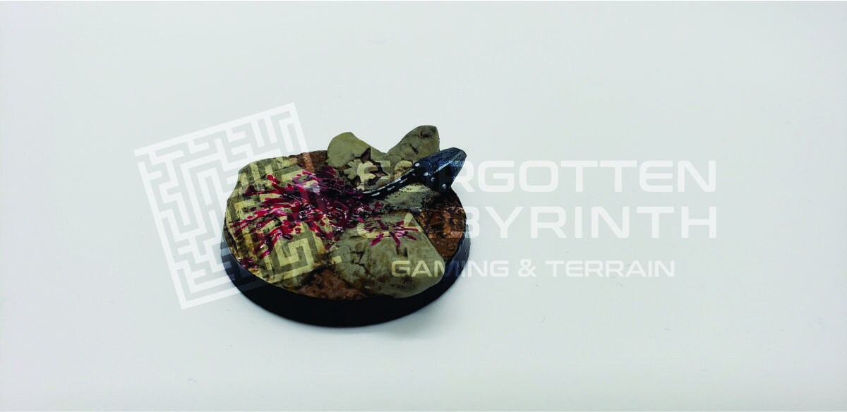 Chaos Hell Themed Bases - Txarli Factory - Resin Bases - Etsy