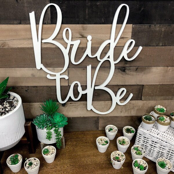 Bride to Be Sign Wood - Etsy