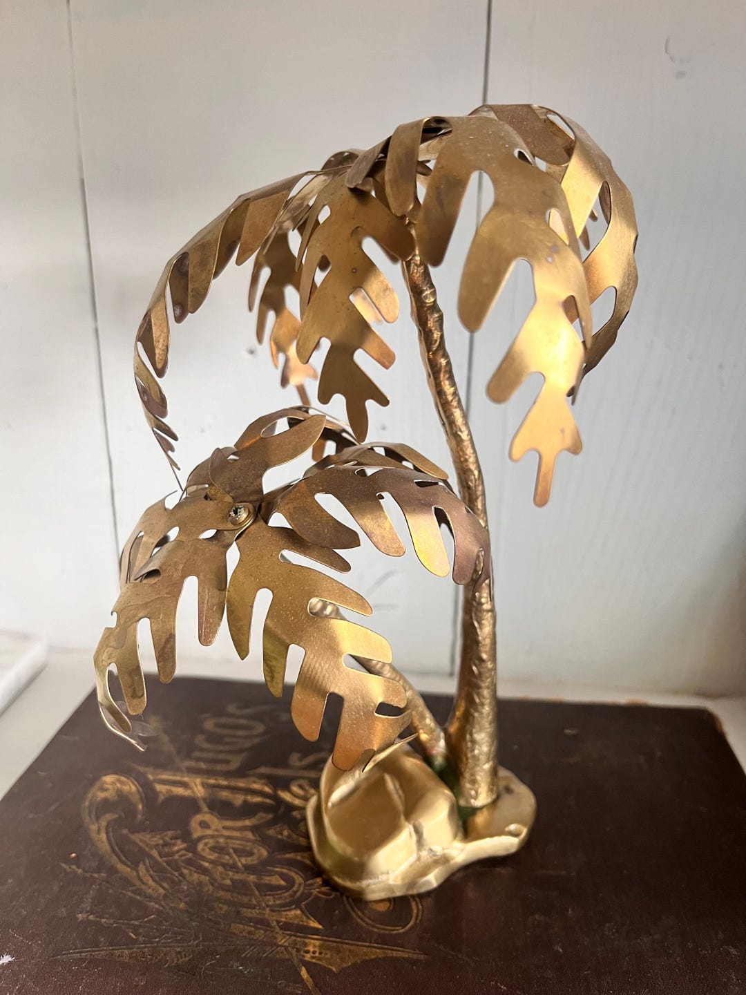 Vintage Brass Palm Trees, Palm Trees, Rare Brass Palm Trees, - Etsy