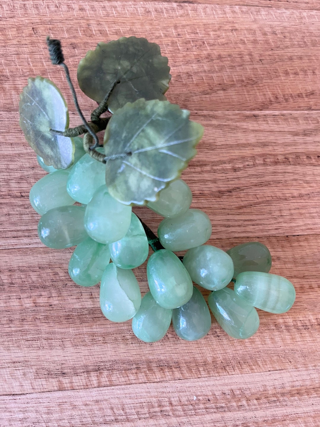 Jade Grapes Green Glass Grapes Gift - Etsy