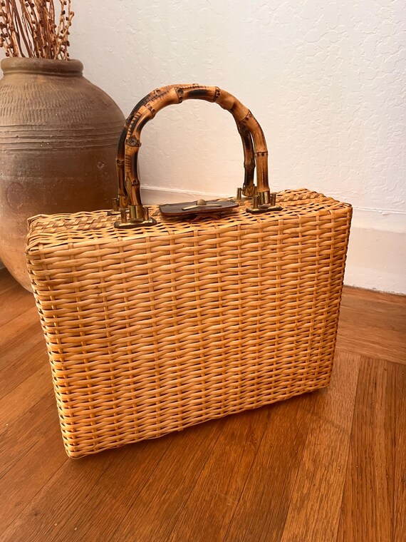 Large straw bag - Gem