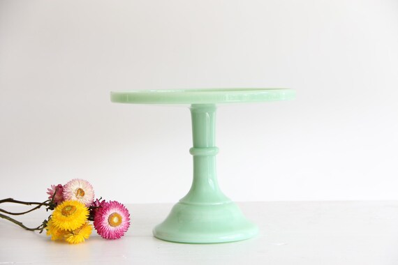Jadeite Cake Stand Jadeite Cake Stand Cake Decor | Etsy