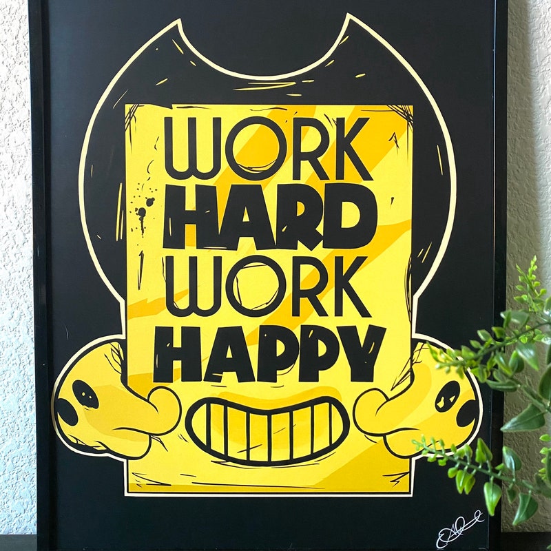 Bendy and the Ink Machine Poster - Etsy