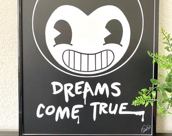 Bendy and the Ink Machine Poster | Bendy Printable Game Digital ...