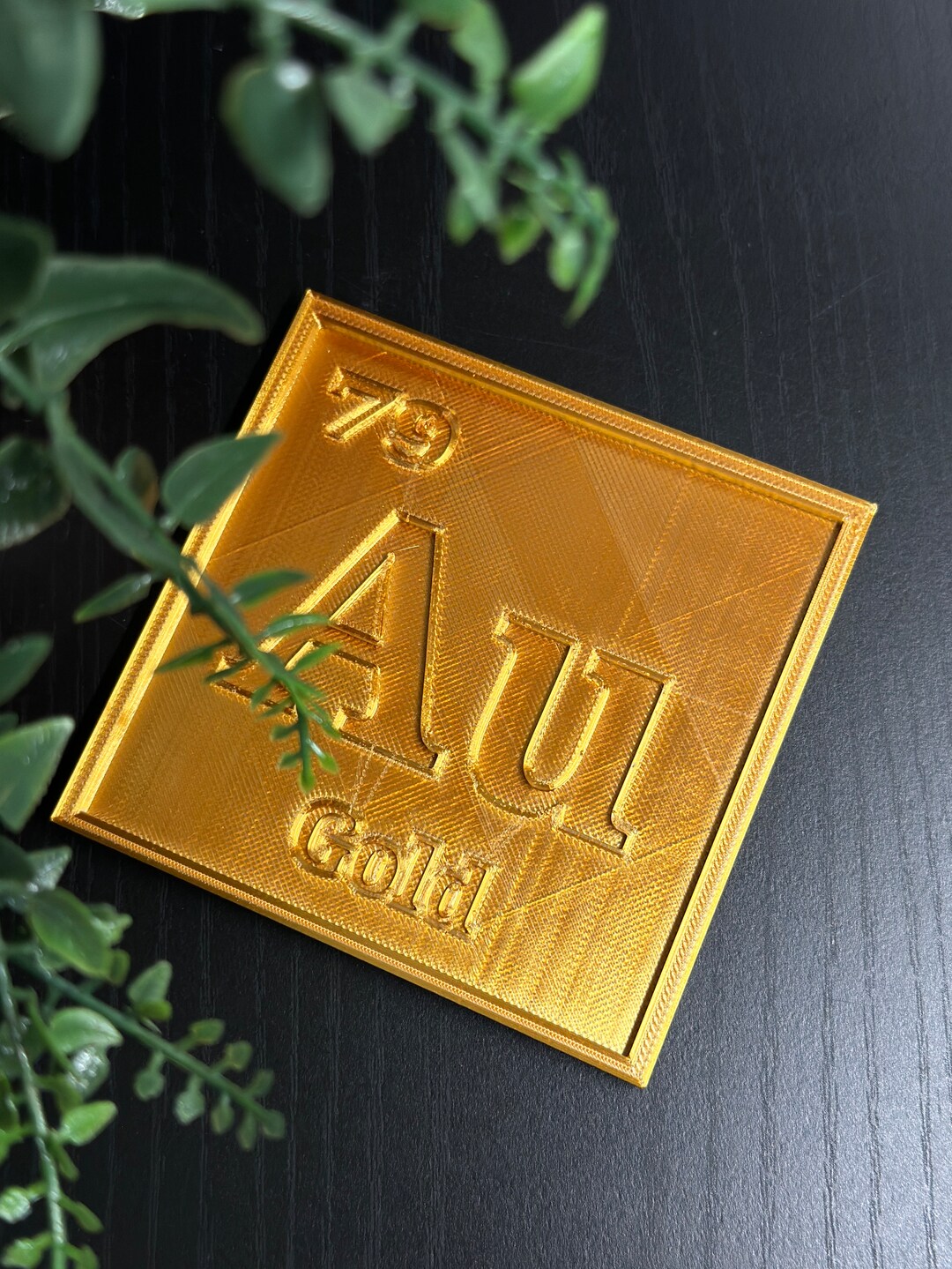 3D Printed Periodic Table Element Desk Decor - Etsy