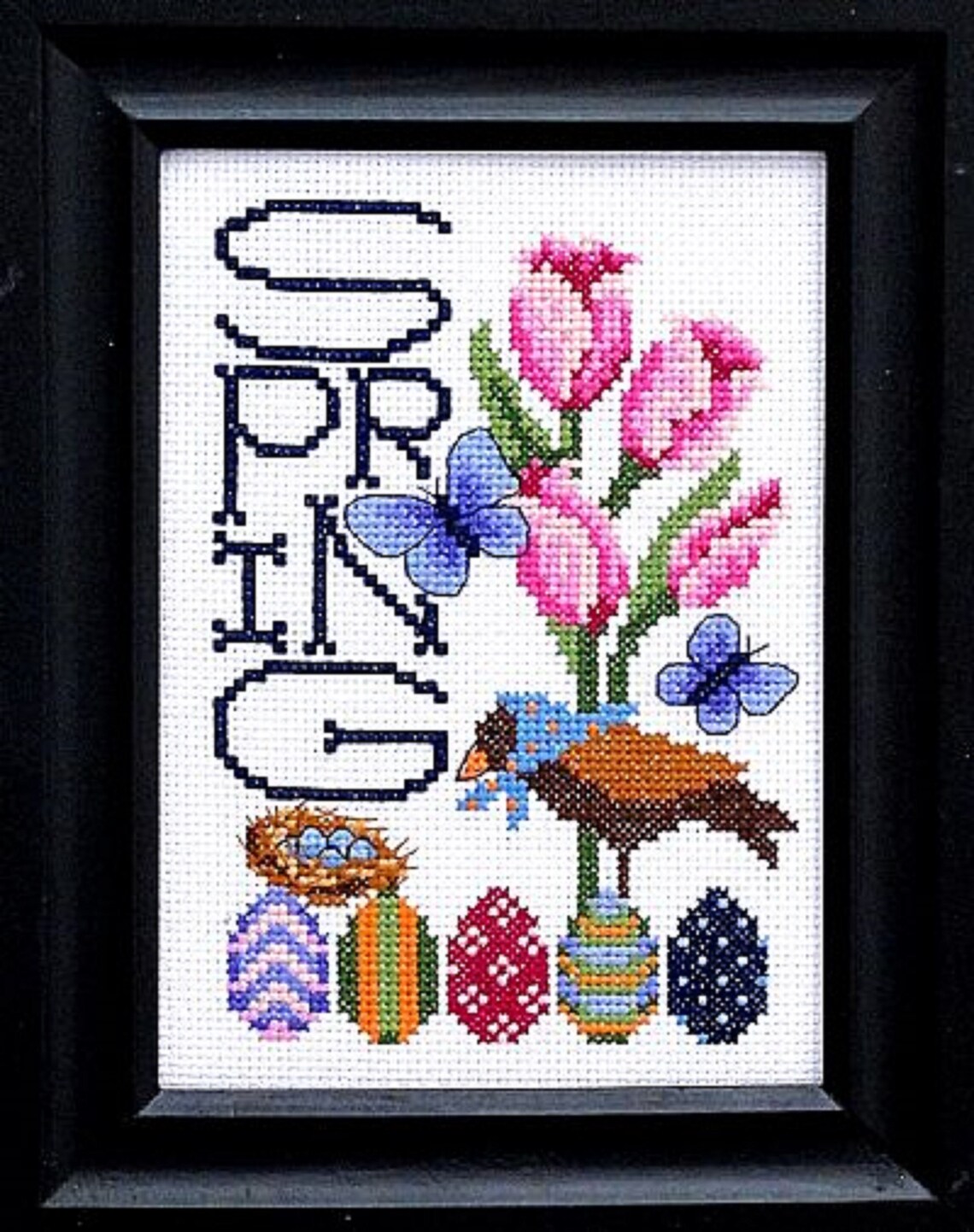 Spring Counted Cross Stitch Chart by Designer Barbara Smith Published ...