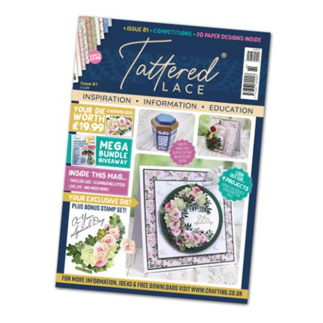 Tattered Lace Magazine Issue 81 (discontinued) | Back Issue With FREE ...