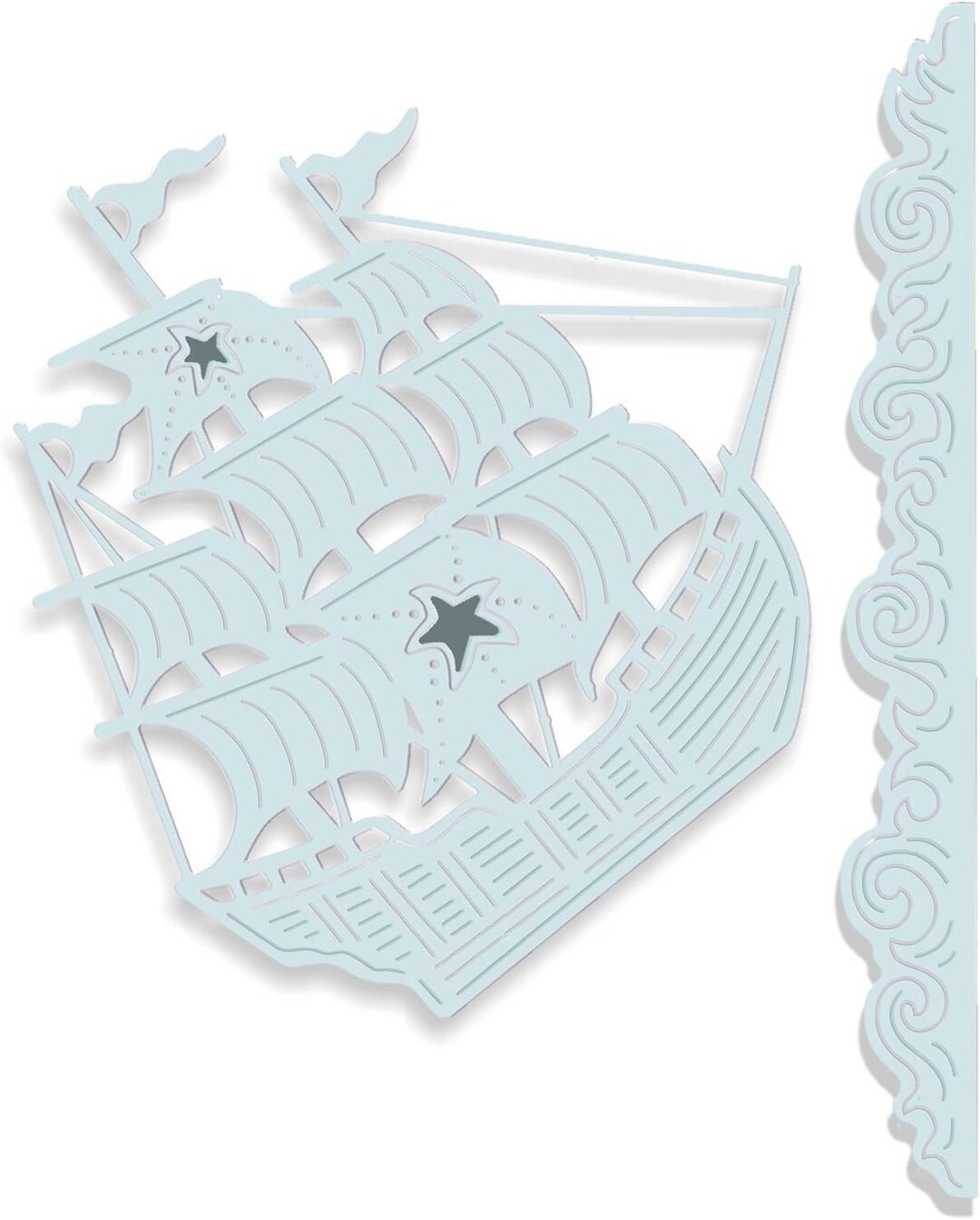 Sue Dix Galleon Die Set | Sweet Dixie Cutting Dies | Die Cut Sets for ...