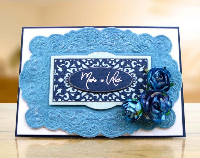 Flourishing Trellis Rectangle Die Set by Stephanie Weightman | Tattered ...