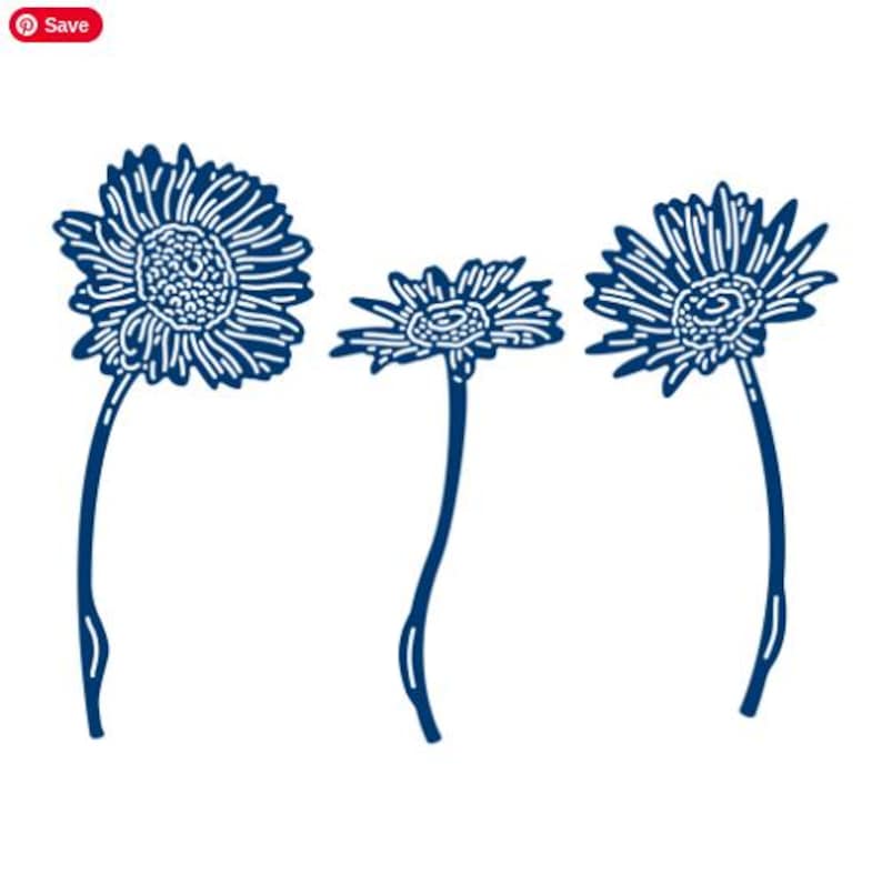 Daisy Chain Die Set by Tattered Lace (discontinued) | Three Daisy ...