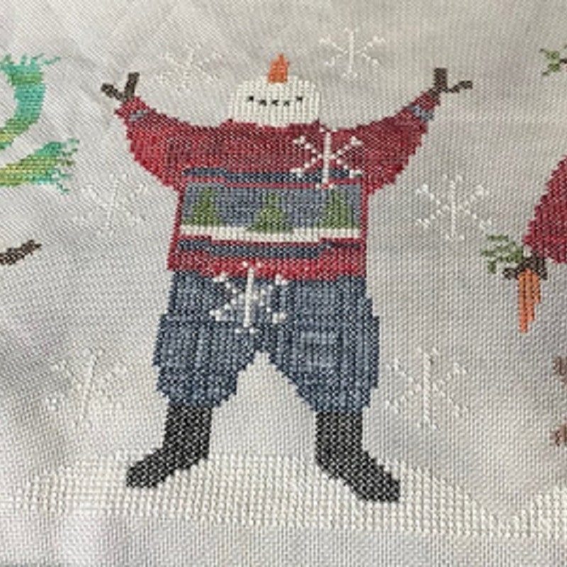 Snowmen Cross Stitch - Etsy
