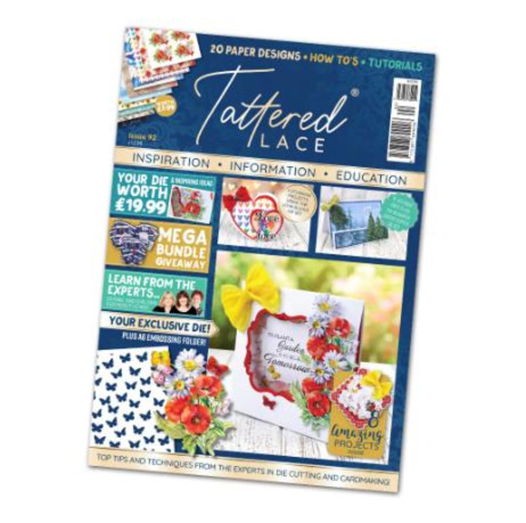 The Tattered Lace Magazine Issue 92 (discontinued and Rare) | Poppies ...