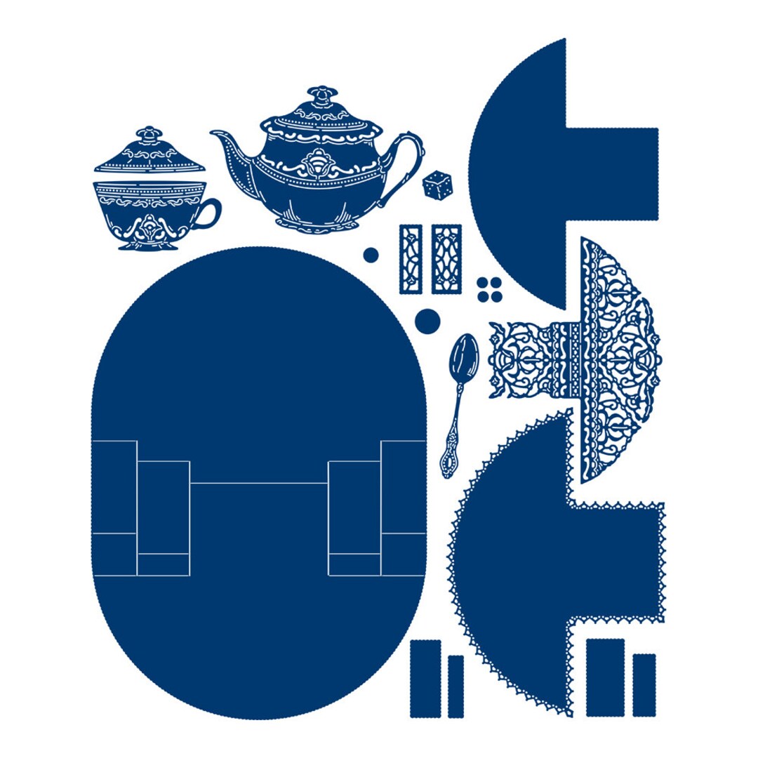 Rocking Stepper Die Set by Stephanie Weightman Tattered Lace Die Cut ...