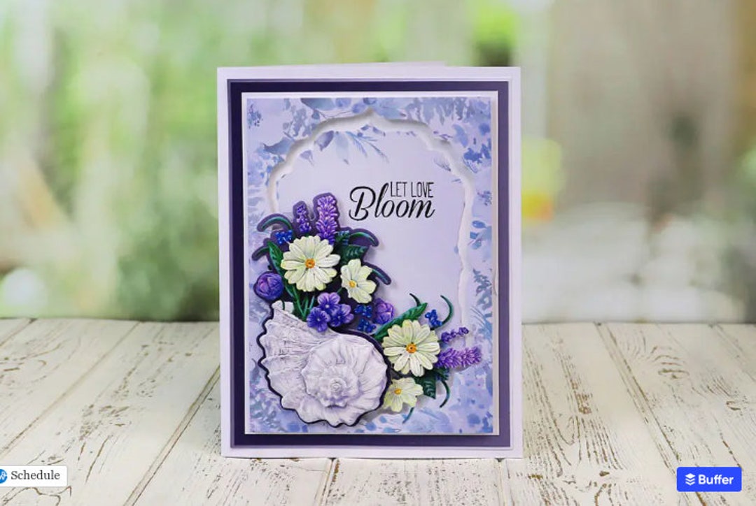 Shell Die Set by Tattered Lace | Die Cut Sets for Scrapbooking & Card ...