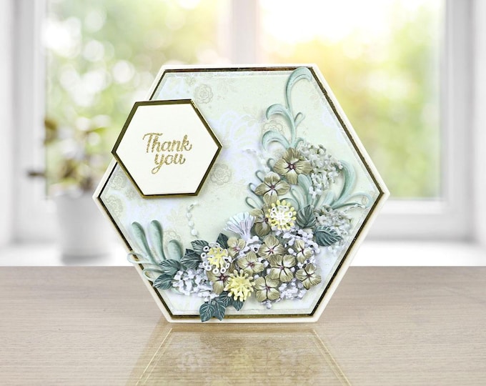 Foundation 6 Nested Hexagons Die Set by Stephanie Weightman | Tattered ...