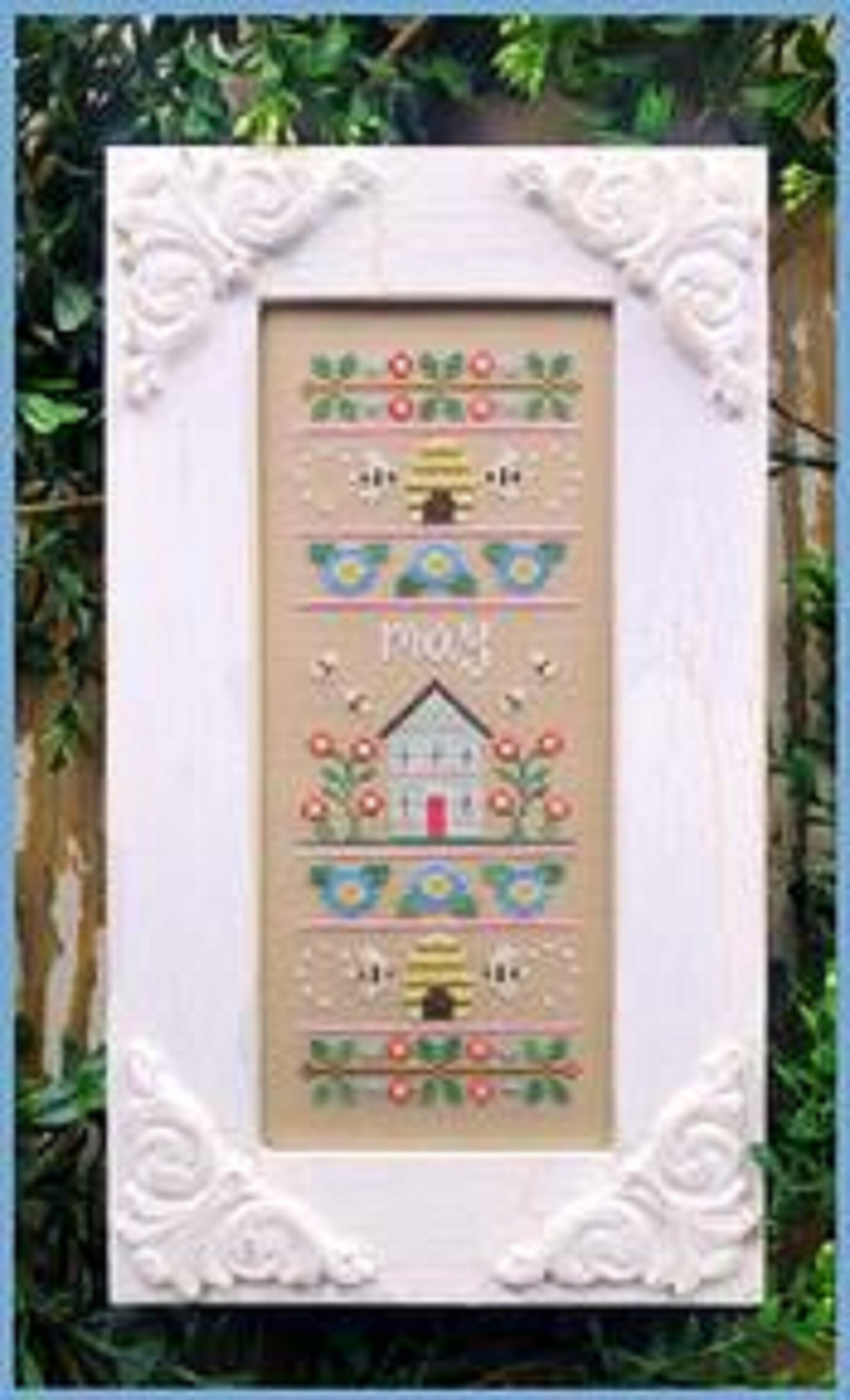 May Sampler of the Month Counted Cross Stitch Pattern Designed by Nikki ...
