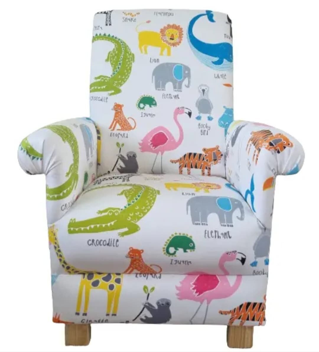 Harlequin Scion Animal Magic Fabric Adult Chair Nursery - Etsy