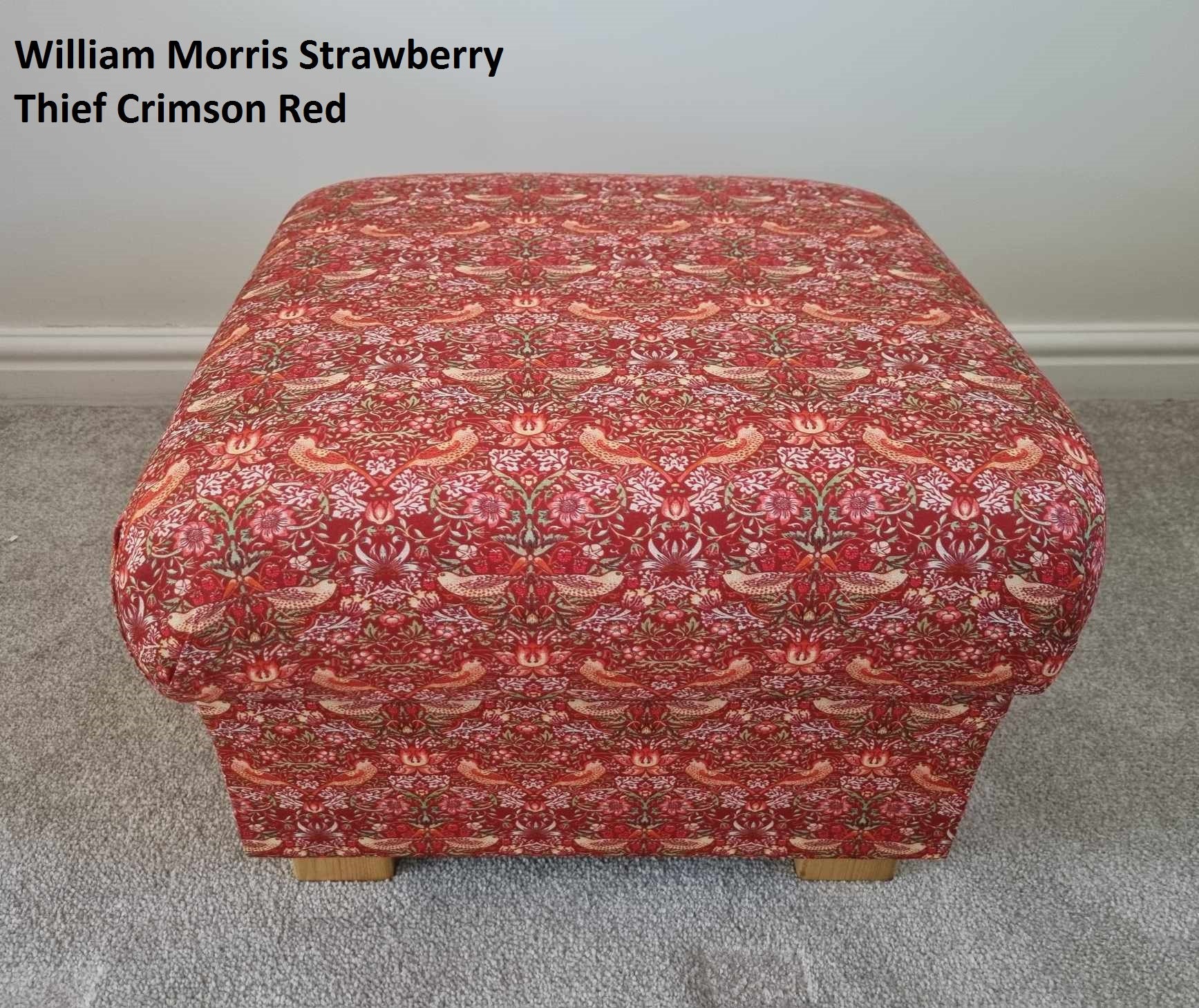 Ochre ottoman storage store