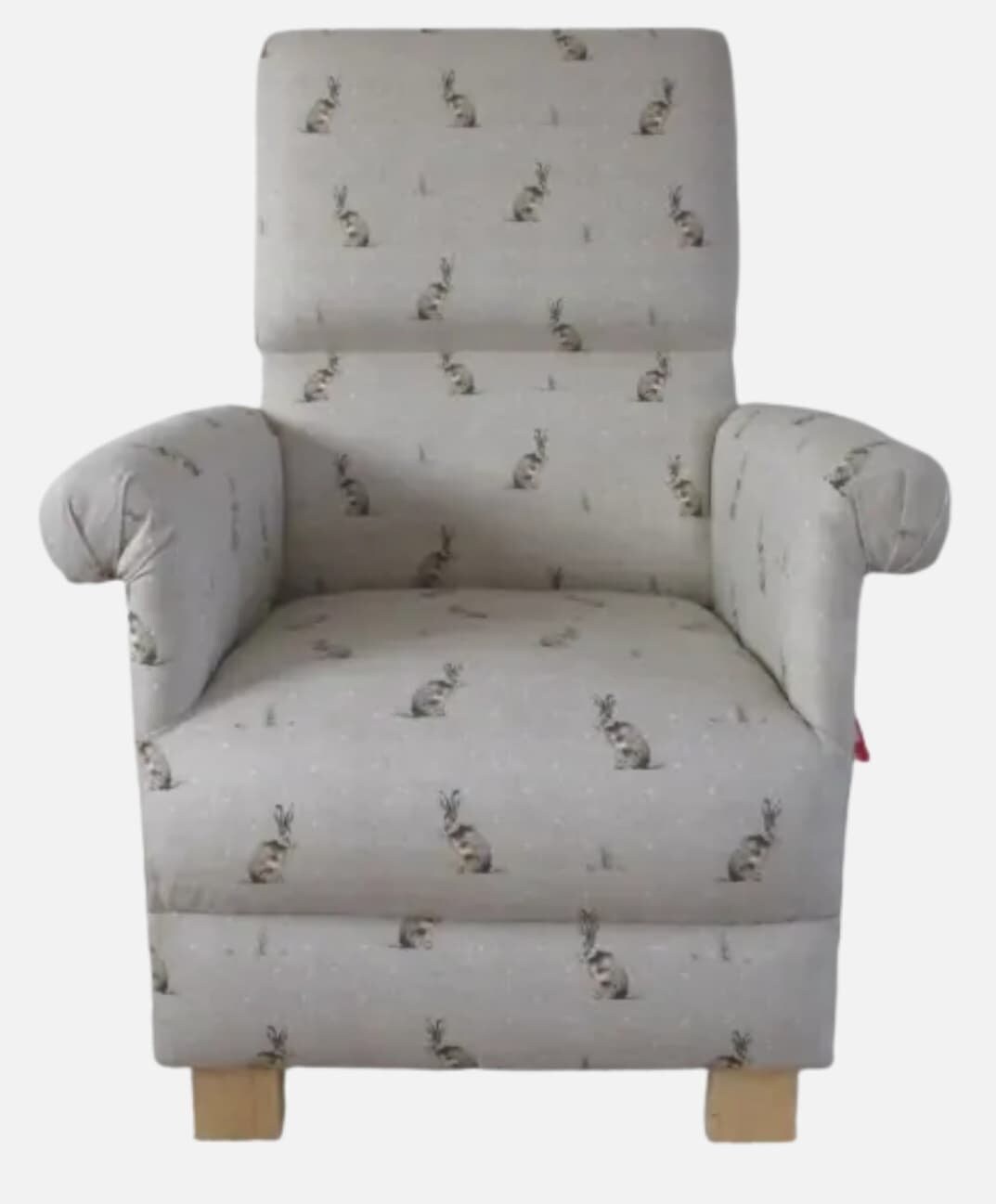 Fryetts Hartley Hare Fabric Adult Chair Rabbits Armchair - Etsy UK