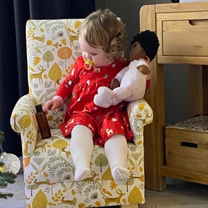 Beatrix Potter Peter Rabbit & Friends Fabric Children's Chair Blue ...