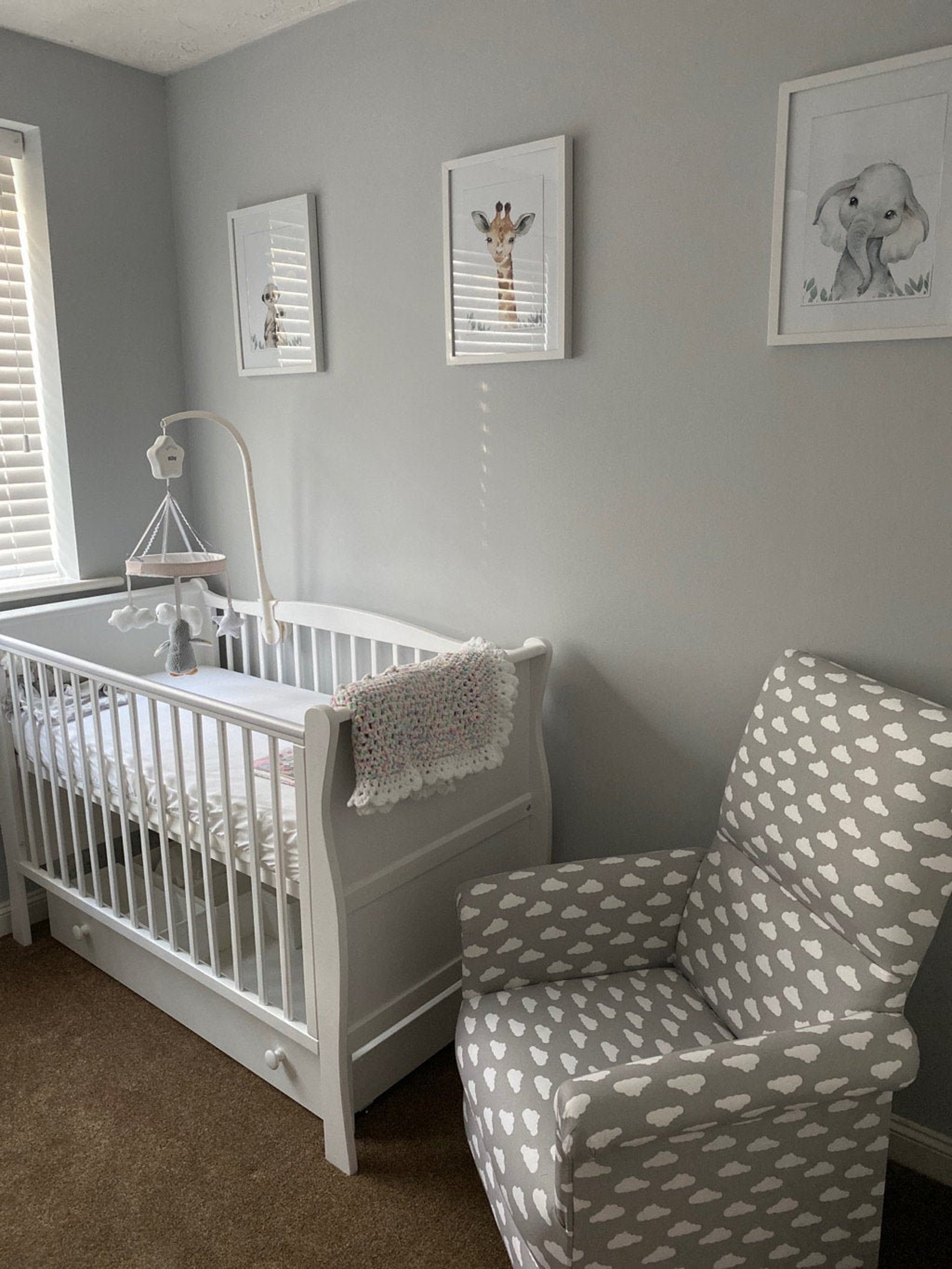 Harlequin Scion Animal Magic Fabric Adult Chair & Footstool | Etsy