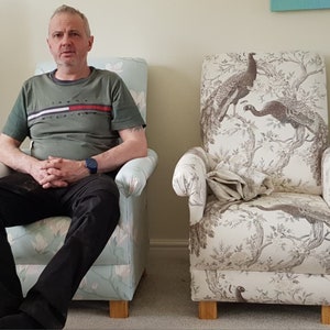 Fryetts Woodland Animals Adult Chair & Footstool Owl Fox - Etsy