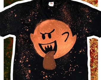 Mario Boo Shirt - Etsy