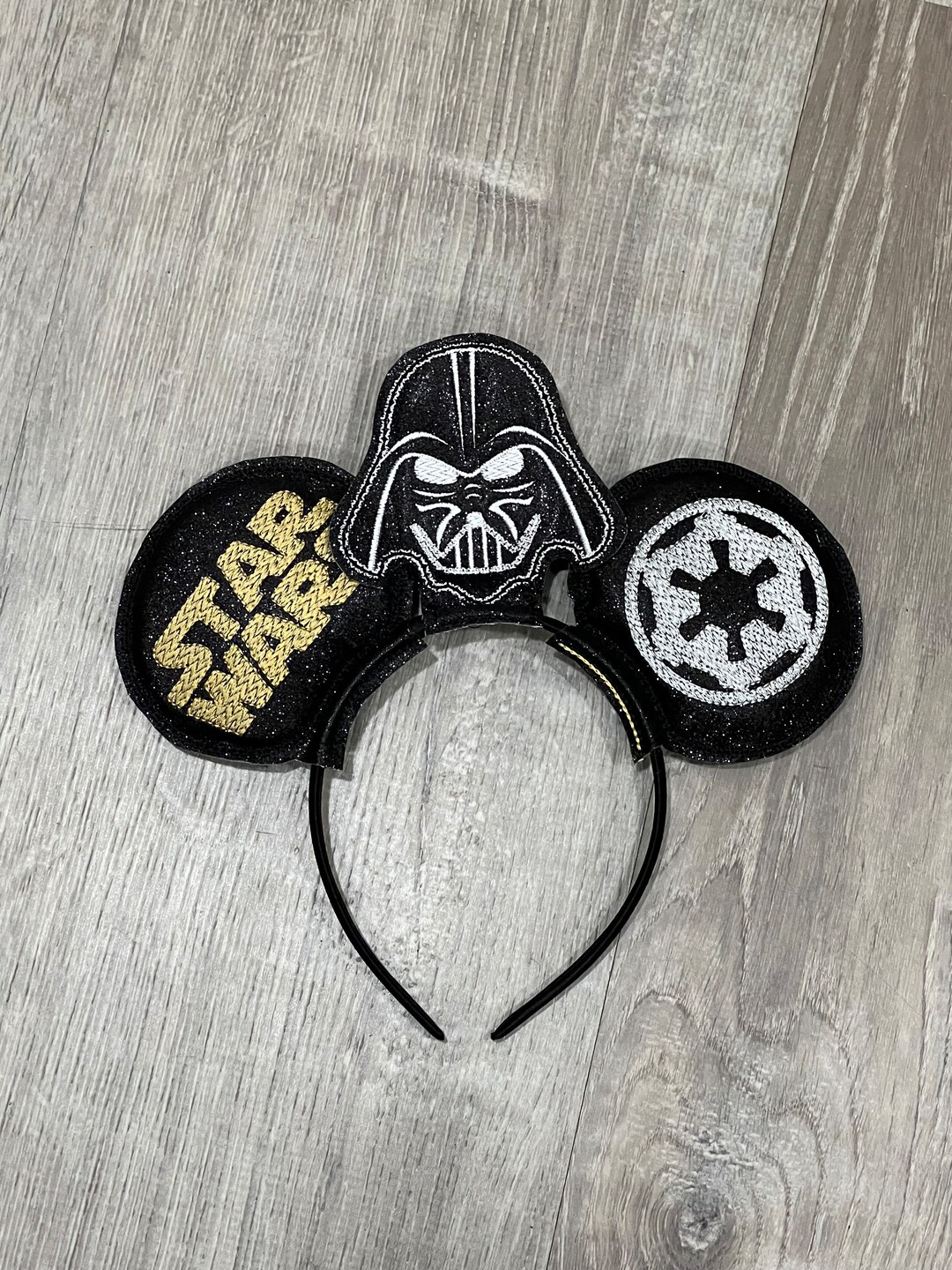 Mickey Ears/stormtrooper Inspired/disney Inspired Mouse Ear/embroidery ...