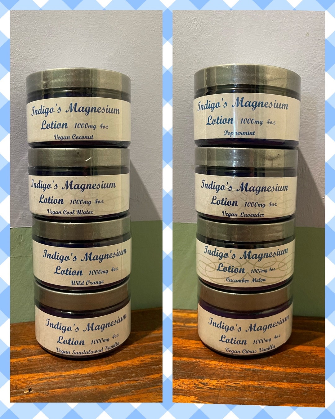 Vegan 1000mg Magnesium Body Lotion, Body Lotion, Magnesium Body Butter ...